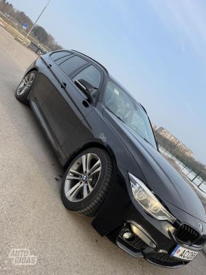 Black BMW 320 2017 in Vilnius, with an engine capacity of 2.00 L and mileage of 203 thousand km for 11800 €, photo 3 on AUTOMOTO.COM.LV