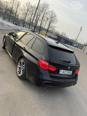 Black BMW 320 2017 in Vilnius, with an engine capacity of 2.00 L and mileage of 203 thousand km for 11800 €, photo 6 on AUTOMOTO.COM.LV