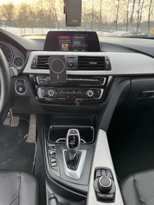 Black BMW 320 2017 in Vilnius, with an engine capacity of 2.00 L and mileage of 203 thousand km for 11800 €, photo 12 on AUTOMOTO.COM.LV