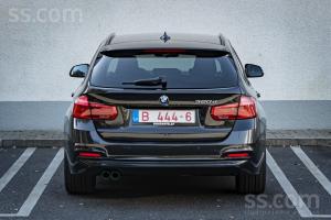 Black BMW 320 2017 in Riga, with an engine capacity of 2.00 L and mileage of 282 thousand km for 11990 €, photo 6 on AUTOMOTO.COM.LV