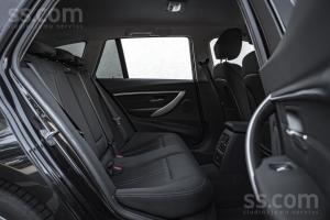 Black BMW 320 2017 in Riga, with an engine capacity of 2.00 L and mileage of 282 thousand km for 11990 €, photo 14 on AUTOMOTO.COM.LV