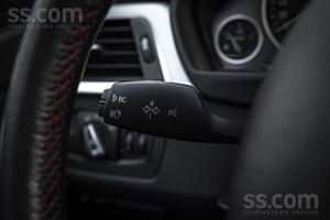 Black BMW 320 2017 in Riga, with an engine capacity of 2.00 L and mileage of 282 thousand km for 11990 €, photo 17 on AUTOMOTO.COM.LV