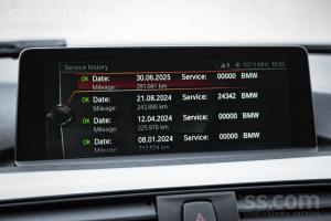 Black BMW 320 2017 in Riga, with an engine capacity of 2.00 L and mileage of 282 thousand km for 11990 €, photo 24 on AUTOMOTO.COM.LV