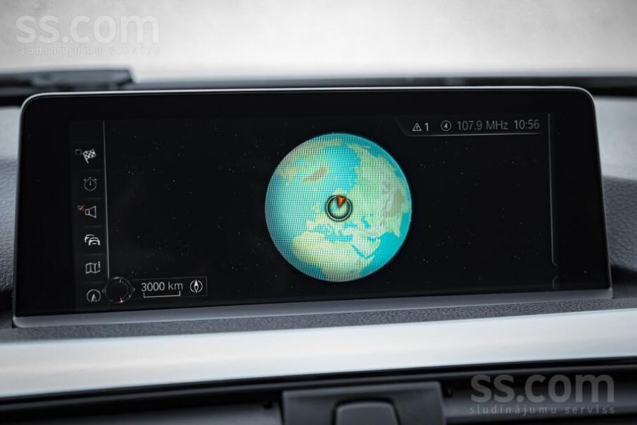 Black BMW 320 2017 in Riga, with an engine capacity of 2.00 L and mileage of 282 thousand km for 11990 €, photo 26 on AUTOMOTO.COM.LV