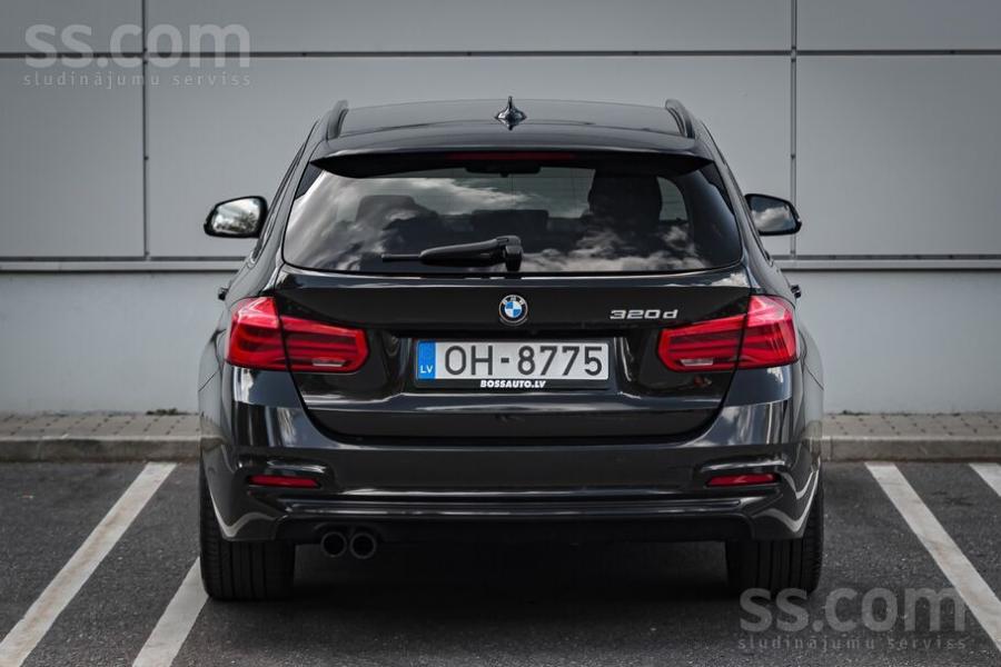 Melns BMW 320 2017 Rīga, ar dzinēja tilpumu 2.00 L un nobraukumu 282 tūkst. km par 11990 €, foto 6 vietnē AUTOMOTO.COM.LV