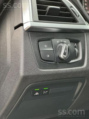Black BMW 320 2017 in Riga, with an engine capacity of 2.00 L and mileage of 300 thousand km for 11300 €, photo 12 on AUTOMOTO.COM.LV