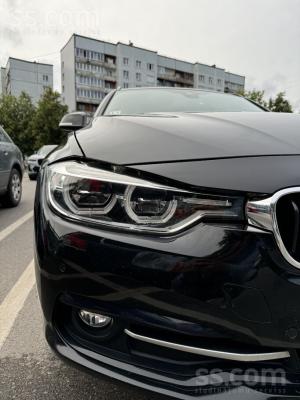 Black BMW 320 2017 in Riga, with an engine capacity of 2.00 L and mileage of 300 thousand km for 11300 €, photo 17 on AUTOMOTO.COM.LV