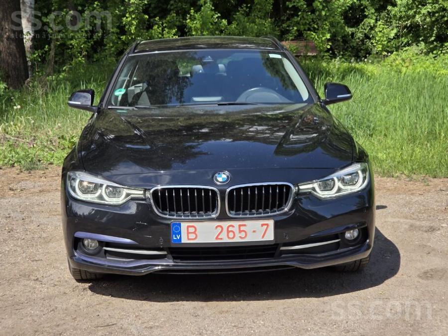 Black BMW 320 2017 in Riga, with an engine capacity of 2.00 L and mileage of 0 thousand km for 9950 €, photo 3 on AUTOMOTO.COM.LV