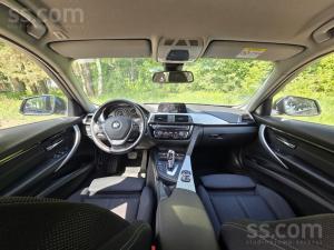 Black BMW 320 2017 in Riga, with an engine capacity of 2.00 L and mileage of 0 thousand km for 9950 €, photo 4 on AUTOMOTO.COM.LV