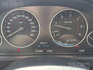 Black BMW 320 2017 in Riga, with an engine capacity of 2.00 L and mileage of 0 thousand km for 9950 €, photo 11 on AUTOMOTO.COM.LV