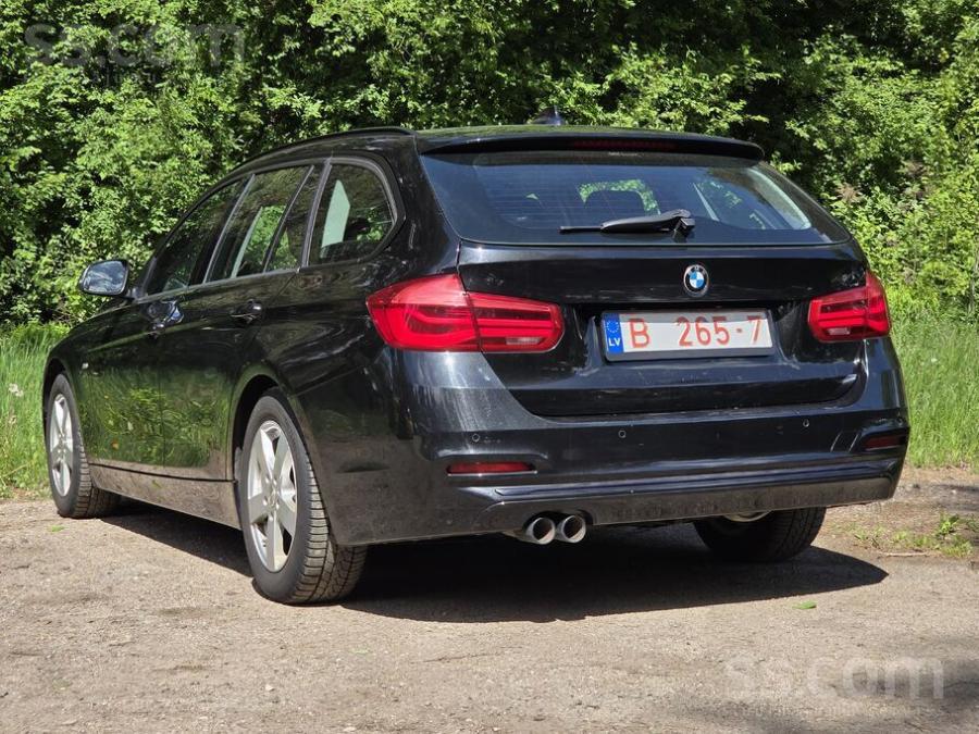Black BMW 320 2017 in Riga, with an engine capacity of 2.00 L and mileage of 0 thousand km for 9950 €, photo 13 on AUTOMOTO.COM.LV