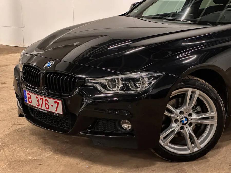 Black BMW 320 2017 in Jurmala, with an engine capacity of 2.00 L and mileage of 276 thousand km for 13950 €, photo 3 on AUTOMOTO.COM.LV