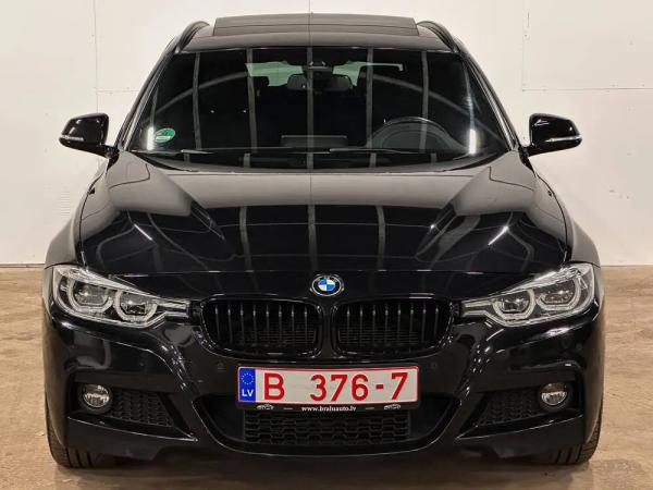 Black BMW 320 2017 in Jurmala, with an engine capacity of 2.00 L and mileage of 276 thousand km for 13950 €, photo 5 on AUTOMOTO.COM.LV