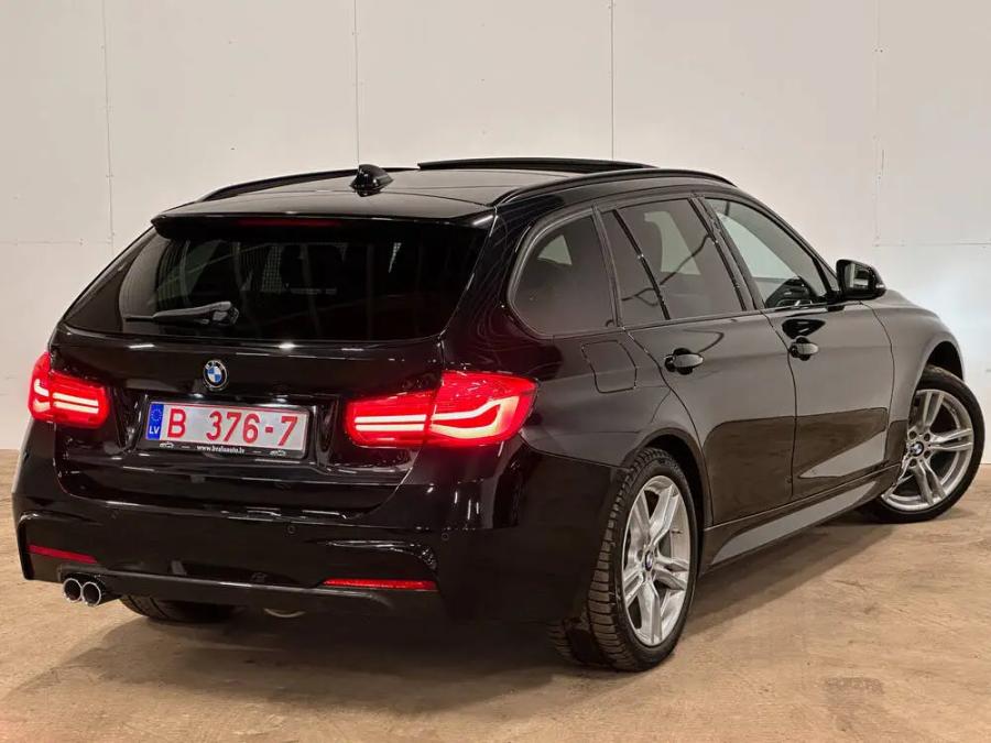 Black BMW 320 2017 in Jurmala, with an engine capacity of 2.00 L and mileage of 276 thousand km for 13950 €, photo 16 on AUTOMOTO.COM.LV