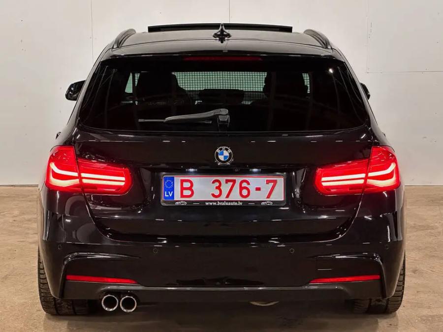 Black BMW 320 2017 in Jurmala, with an engine capacity of 2.00 L and mileage of 276 thousand km for 13950 €, photo 17 on AUTOMOTO.COM.LV