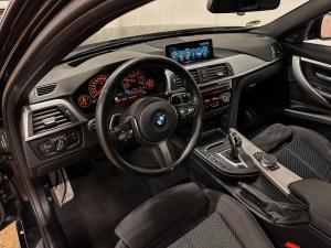 Black BMW 320 2017 in Jurmala, with an engine capacity of 2.00 L and mileage of 276 thousand km for 13950 €, photo 18 on AUTOMOTO.COM.LV