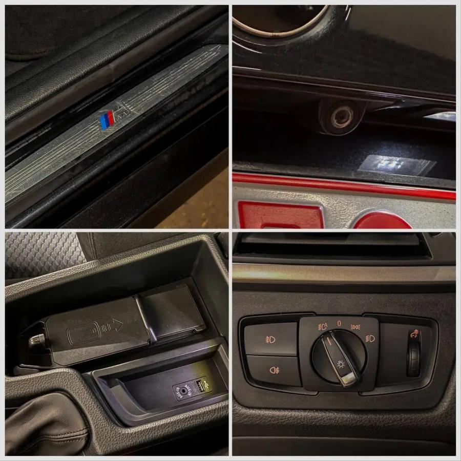 Black BMW 320 2017 in Jurmala, with an engine capacity of 2.00 L and mileage of 276 thousand km for 13950 €, photo 42 on AUTOMOTO.COM.LV