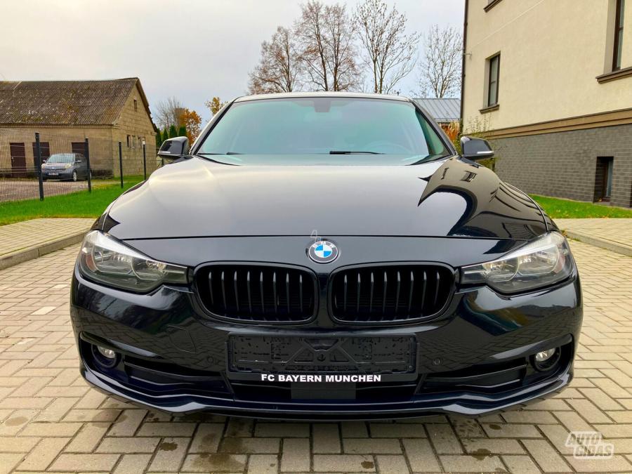Black BMW 320 2017 in Kretinga, with an engine capacity of 2.00 L and mileage of 291 thousand km for 10999 €, photo 1 on AUTOMOTO.COM.LV