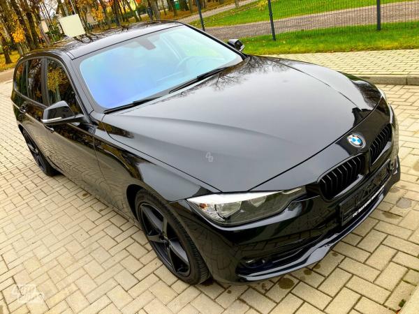 Black BMW 320 2017 in Kretinga, with an engine capacity of 2.00 L and mileage of 291 thousand km for 10999 €, photo 2 on AUTOMOTO.COM.LV