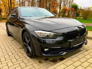 Black BMW 320 2017 in Kretinga, with an engine capacity of 2.00 L and mileage of 291 thousand km for 10999 €, photo 4 on AUTOMOTO.COM.LV