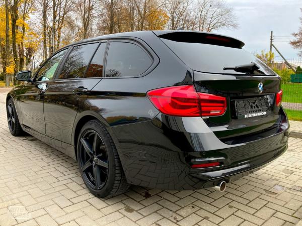 Black BMW 320 2017 in Kretinga, with an engine capacity of 2.00 L and mileage of 291 thousand km for 10999 €, photo 7 on AUTOMOTO.COM.LV