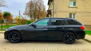 Black BMW 320 2017 in Kretinga, with an engine capacity of 2.00 L and mileage of 291 thousand km for 10999 €, photo 10 on AUTOMOTO.COM.LV