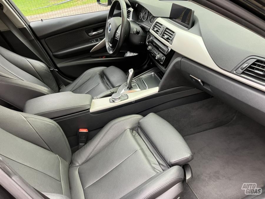 Black BMW 320 2017 in Kretinga, with an engine capacity of 2.00 L and mileage of 291 thousand km for 10999 €, photo 13 on AUTOMOTO.COM.LV