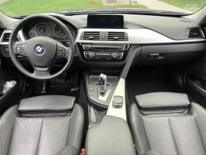 Black BMW 320 2017 in Kretinga, with an engine capacity of 2.00 L and mileage of 291 thousand km for 10999 €, photo 14 on AUTOMOTO.COM.LV