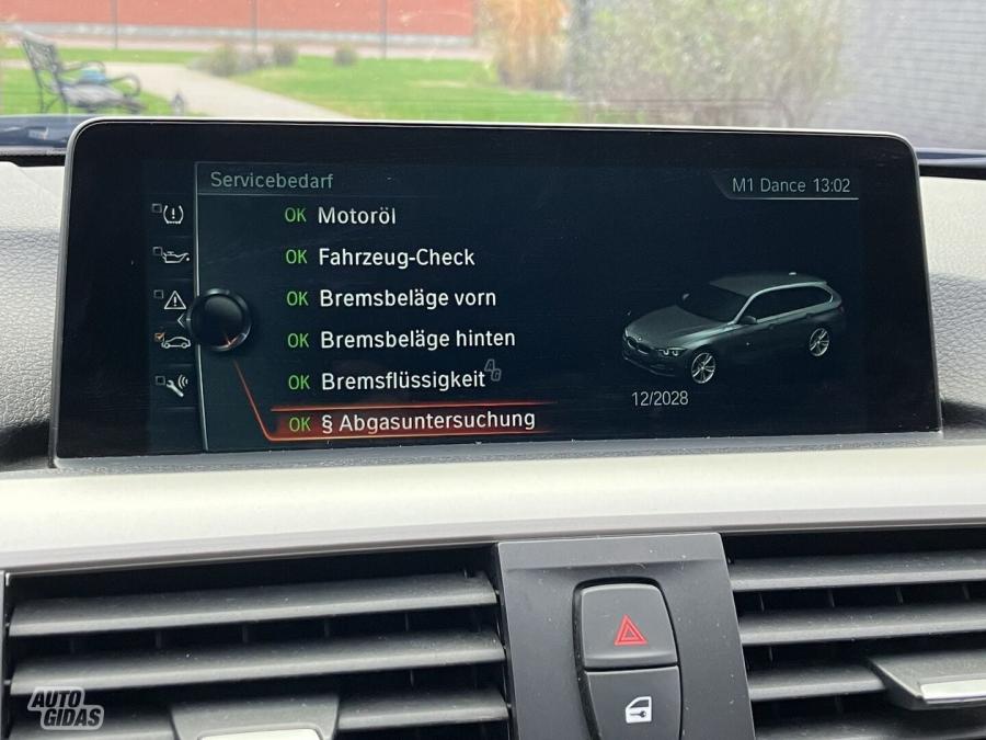 Black BMW 320 2017 in Kretinga, with an engine capacity of 2.00 L and mileage of 291 thousand km for 10999 €, photo 21 on AUTOMOTO.COM.LV