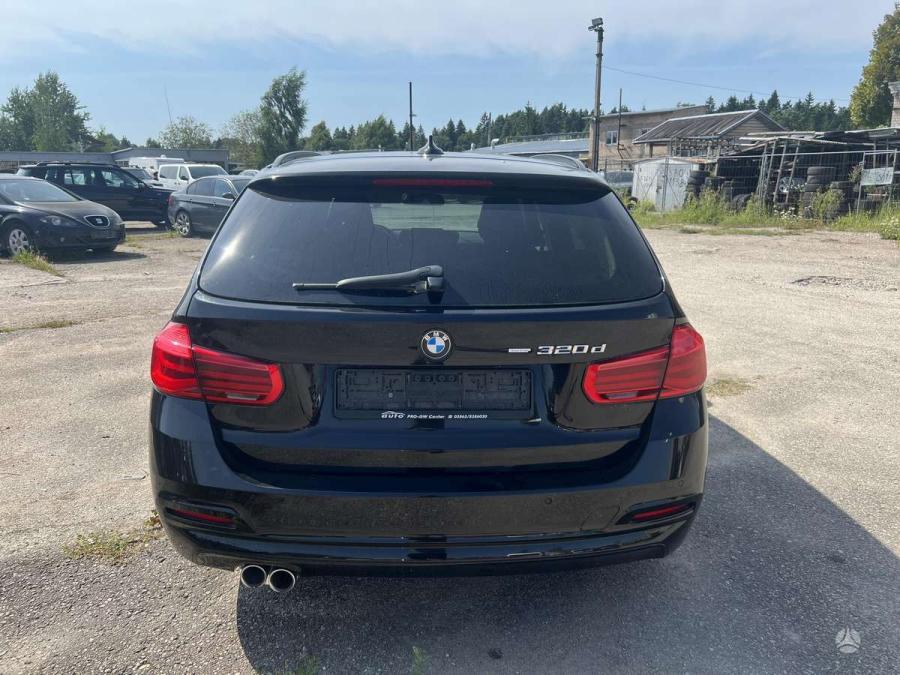 Melns BMW 320 2017 Utena, ar dzinēja tilpumu 2.00 L un nobraukumu 220 tūkst. km par 5650 €, foto 5 vietnē AUTOMOTO.COM.LV