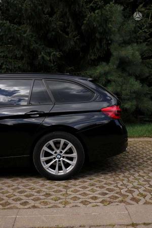 Black BMW 320 2017 in Vilnius, with an engine capacity of 2.00 L and mileage of 136 thousand km for 12000 €, photo 12 on AUTOMOTO.COM.LV