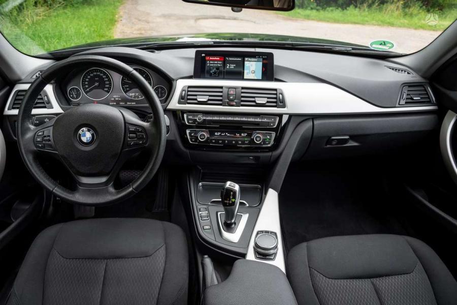 Melns BMW 320 2017 Elektrėnai, ar dzinēja tilpumu 2.00 L un nobraukumu 224 tūkst. km par 10750 €, foto 14 vietnē AUTOMOTO.COM.LV
