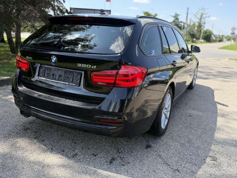 Black BMW 320 2017 in Marijampole, with an engine capacity of 2.00 L and mileage of 251 thousand km for 11600 €, photo 3 on AUTOMOTO.COM.LV