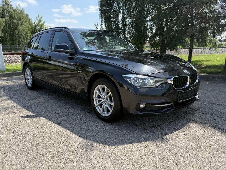 Black BMW 320 2017 in Marijampole, with an engine capacity of 2.00 L and mileage of 251 thousand km for 11600 €, photo 6 on AUTOMOTO.COM.LV