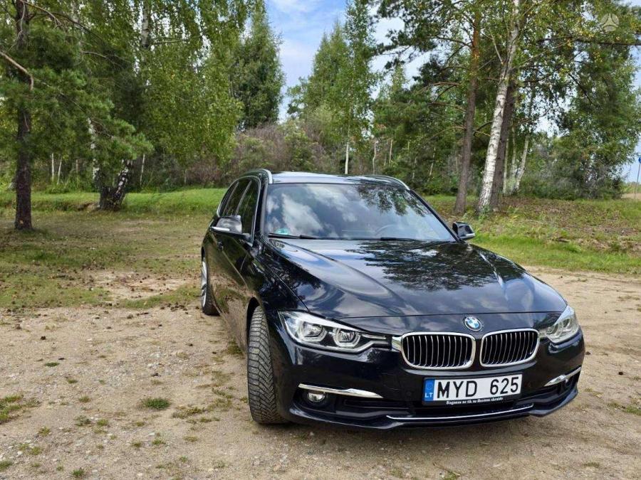 Black BMW 320 2017 in Palanga, with an engine capacity of 2.00 L and mileage of 271 thousand km for 11300 €, photo 1 on AUTOMOTO.COM.LV