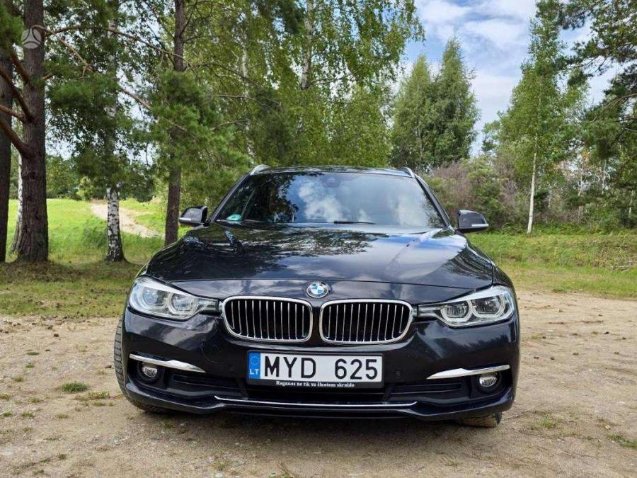 Black BMW 320 2017 in Palanga, with an engine capacity of 2.00 L and mileage of 271 thousand km for 11300 €, photo 3 on AUTOMOTO.COM.LV