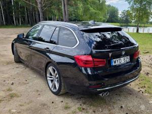 Black BMW 320 2017 in Palanga, with an engine capacity of 2.00 L and mileage of 271 thousand km for 11300 €, photo 7 on AUTOMOTO.COM.LV