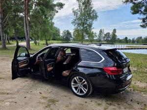 Black BMW 320 2017 in Palanga, with an engine capacity of 2.00 L and mileage of 271 thousand km for 11300 €, photo 10 on AUTOMOTO.COM.LV