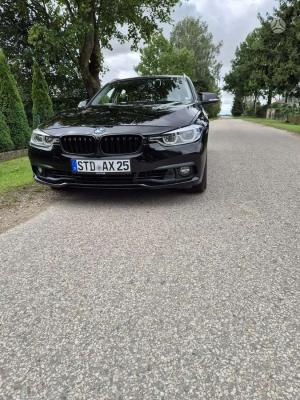 Black BMW 320 2017 in Marijampole, with an engine capacity of 2.00 L and mileage of 300 thousand km for 9900 €, photo 3 on AUTOMOTO.COM.LV