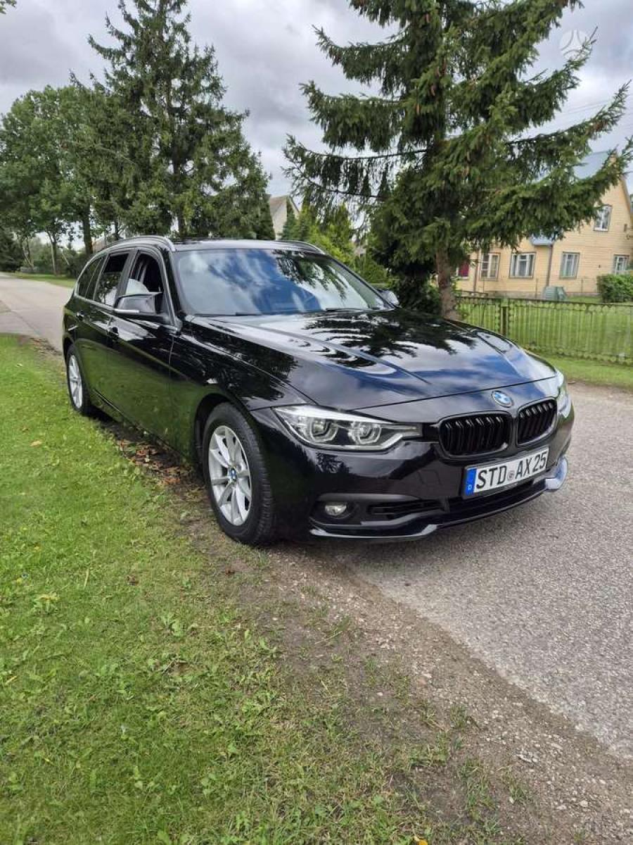 Black BMW 320 2017 in Marijampole, with an engine capacity of 2.00 L and mileage of 300 thousand km for 9900 €, photo 7 on AUTOMOTO.COM.LV