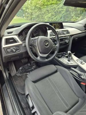 Black BMW 320 2017 in Marijampole, with an engine capacity of 2.00 L and mileage of 300 thousand km for 9900 €, photo 8 on AUTOMOTO.COM.LV