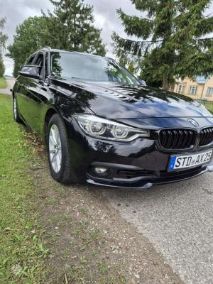 Black BMW 320 2017 in Marijampole, with an engine capacity of 2.00 L and mileage of 300 thousand km for 9900 €, photo 10 on AUTOMOTO.COM.LV