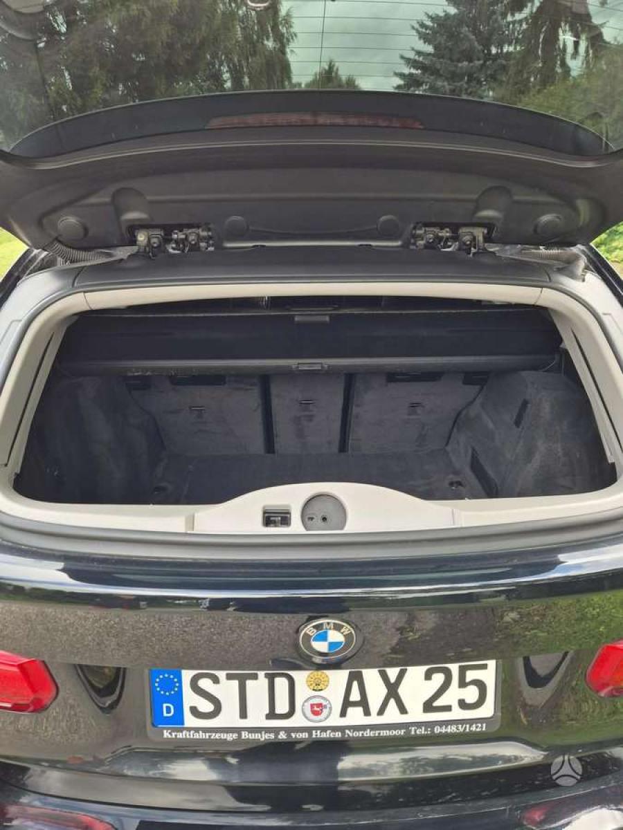 Black BMW 320 2017 in Marijampole, with an engine capacity of 2.00 L and mileage of 300 thousand km for 9900 €, photo 12 on AUTOMOTO.COM.LV