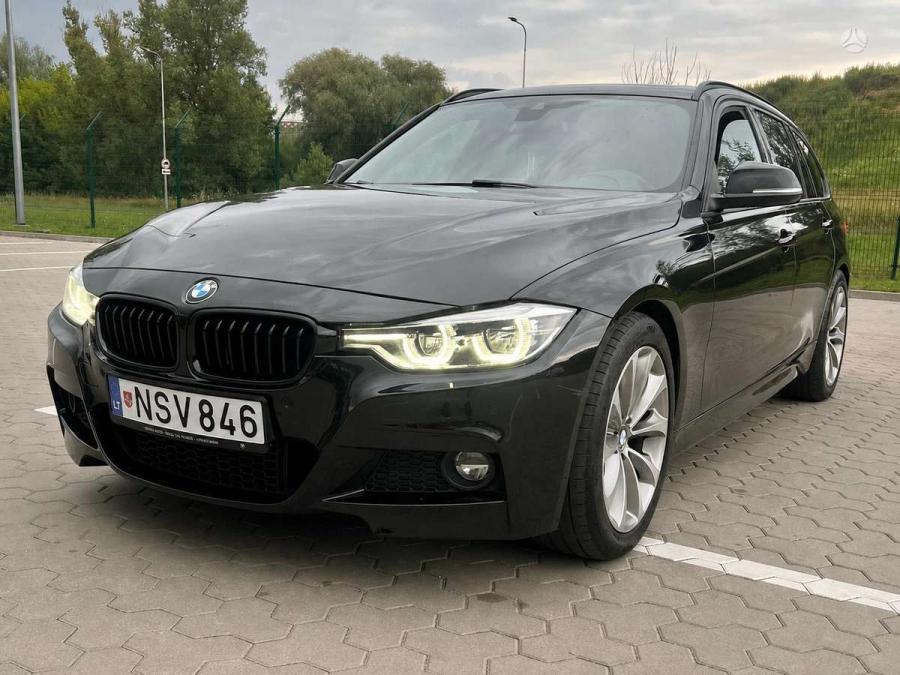 Melns BMW 320 2017 Viļņa, ar dzinēja tilpumu 2.00 L un nobraukumu 244 tūkst. km par 13900 €, foto 3 vietnē AUTOMOTO.COM.LV