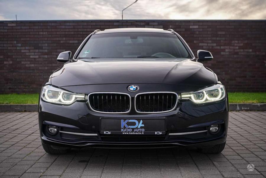 Black BMW 320 2017 in Marijampole, with an engine capacity of 2.00 L and mileage of 191 thousand km for 11950 €, photo 3 on AUTOMOTO.COM.LV