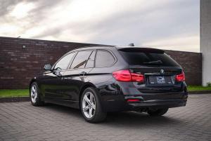 Black BMW 320 2017 in Marijampole, with an engine capacity of 2.00 L and mileage of 191 thousand km for 11950 €, photo 7 on AUTOMOTO.COM.LV