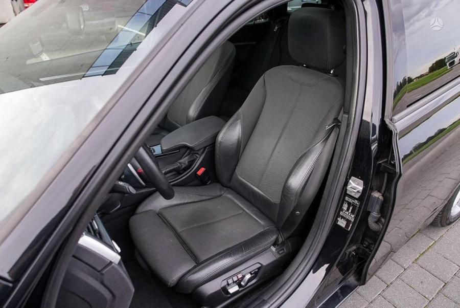 Black BMW 320 2017 in Marijampole, with an engine capacity of 2.00 L and mileage of 191 thousand km for 11950 €, photo 27 on AUTOMOTO.COM.LV