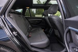 Black BMW 320 2017 in Marijampole, with an engine capacity of 2.00 L and mileage of 191 thousand km for 11950 €, photo 34 on AUTOMOTO.COM.LV