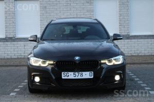 Black BMW 320 2018 in Saldus, with an engine capacity of 2.00 L and mileage of 262 thousand km for 14995 €, photo 2 on AUTOMOTO.COM.LV