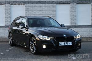 Black BMW 320 2018 in Saldus, with an engine capacity of 2.00 L and mileage of 262 thousand km for 14995 €, photo 3 on AUTOMOTO.COM.LV